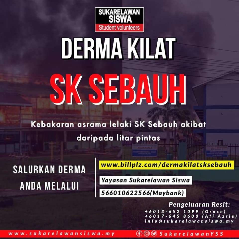 DERMA KILAT SK SEBAUH - Yayasan Sukarelawan Siswa